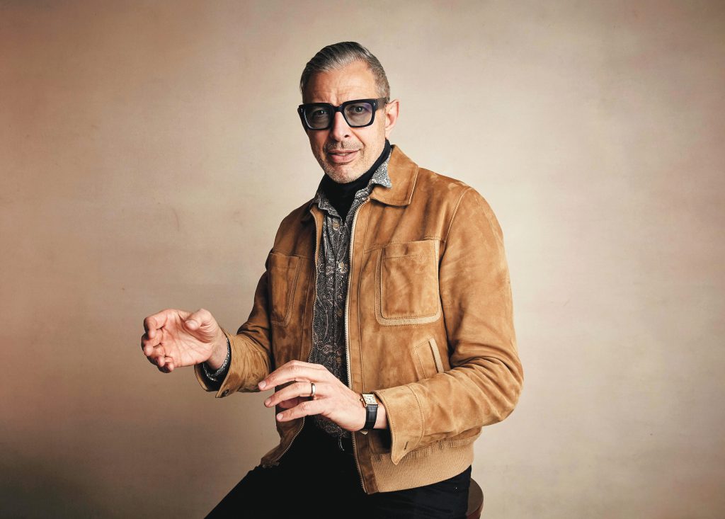 A day in the life of Jeff Goldblum