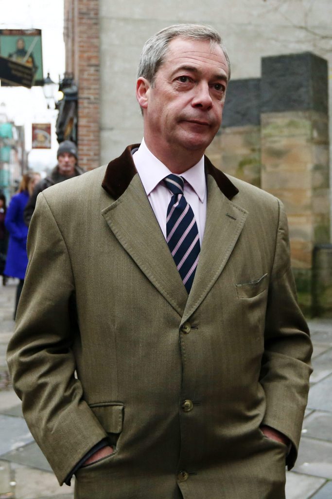 Decoding Nigel's coat â?" what the Ukip leader's clothing tells us
