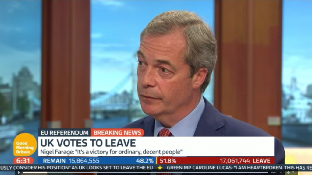 Watch: Brexit lies unravel as Nigel Farage calls A£350m a week promise ...