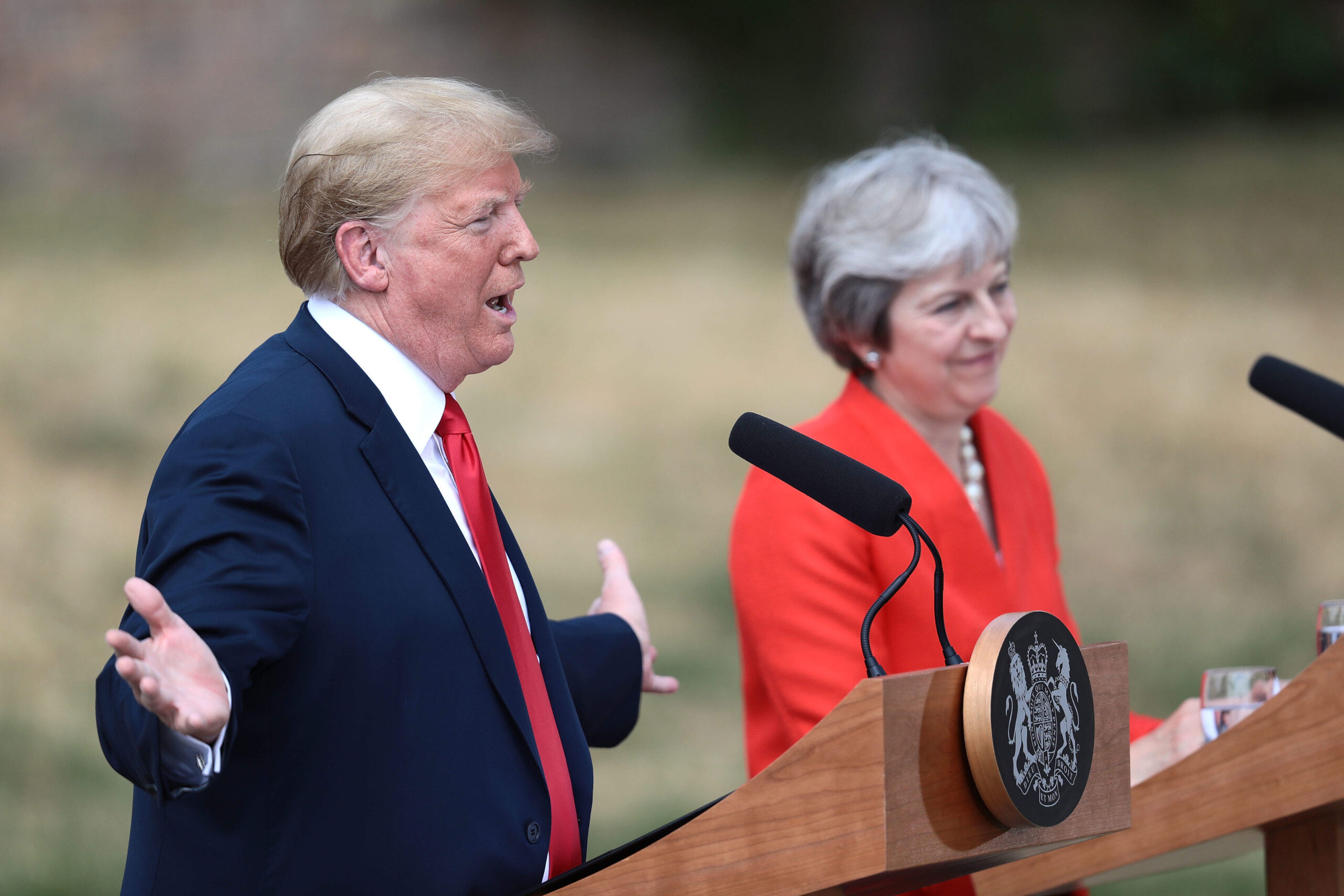 The Trump-May press conference was Love Actually gone wrong