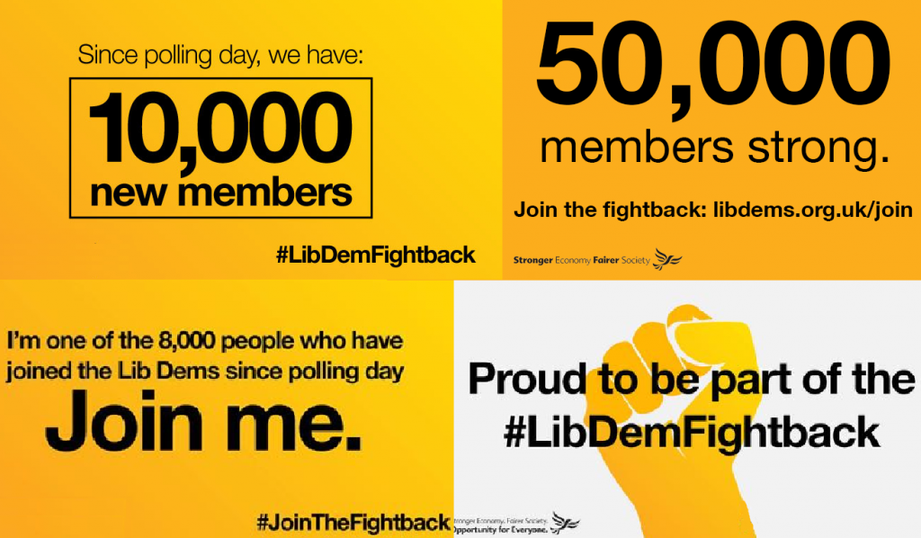 What does the Lib Dem membership surge mean for the struggling party?