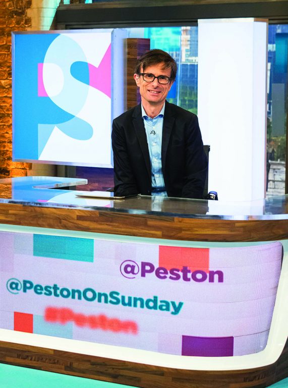 Peston on Sunday seems to respect politicians more than other species ...