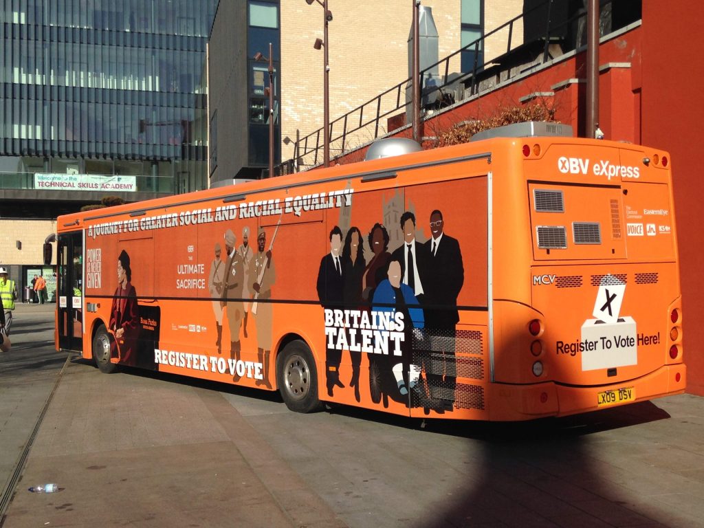 Operation Black Vote: on the road with the bus that could decide the ...