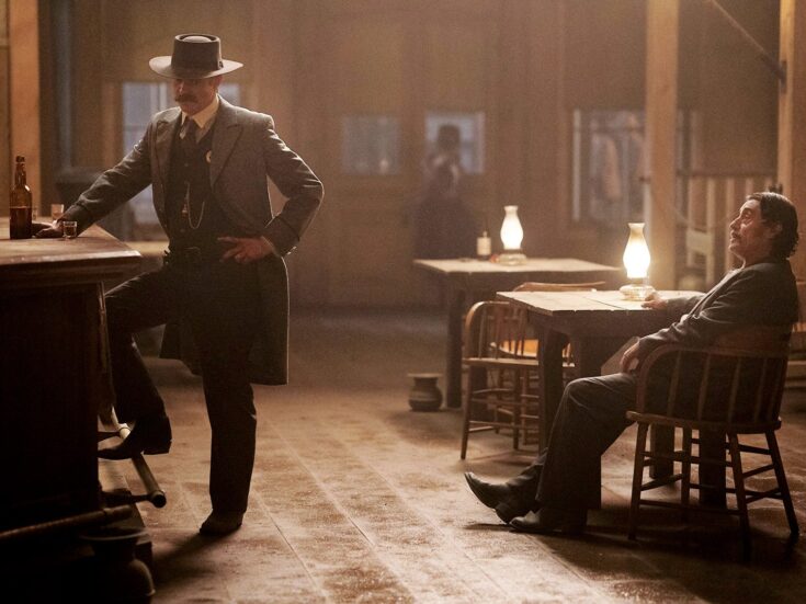 Deadwood: The Movie concludes the bloodiest, sweariest, most swaggering ...