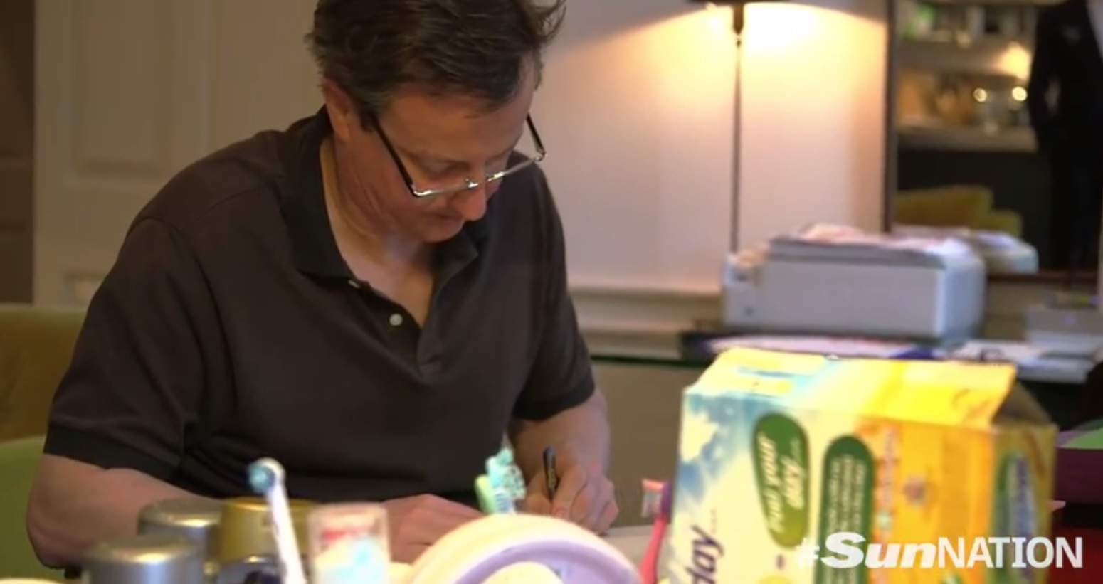 Watch: What happened when The Sun strapped a spy camera onto David ...