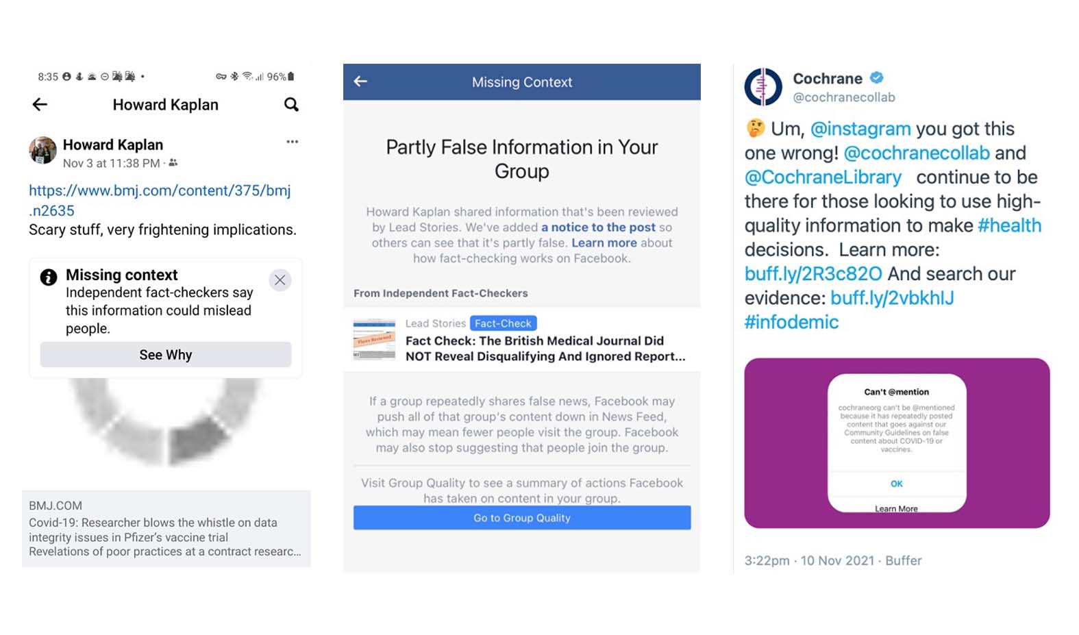 In trying to tackle fake news, Facebook is cracking down on real ...