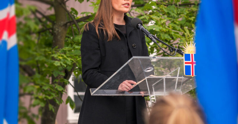 How to win back trust in politicians, with the Icelandic PM Katrín ...