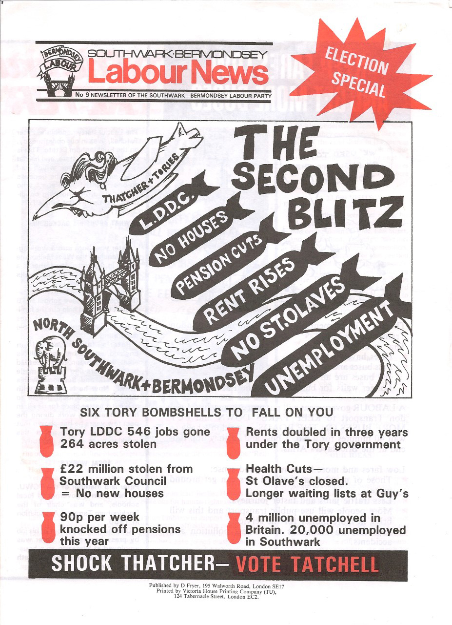 Peter Tatchell: “Politics is bad today, but nothing like Bermondsey ...