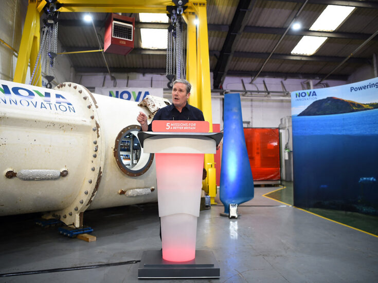 Keir Starmer turns the environment into an economic issue - New Statesman