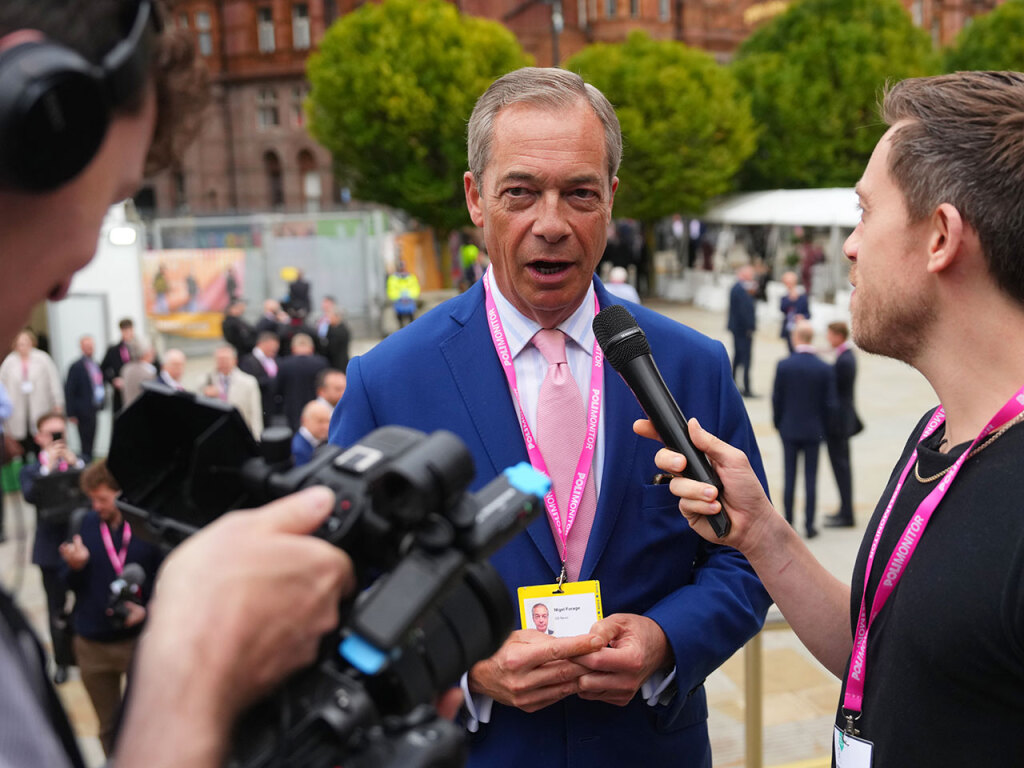 The Conservative conference can’t take its eyes off Farage - New Statesman