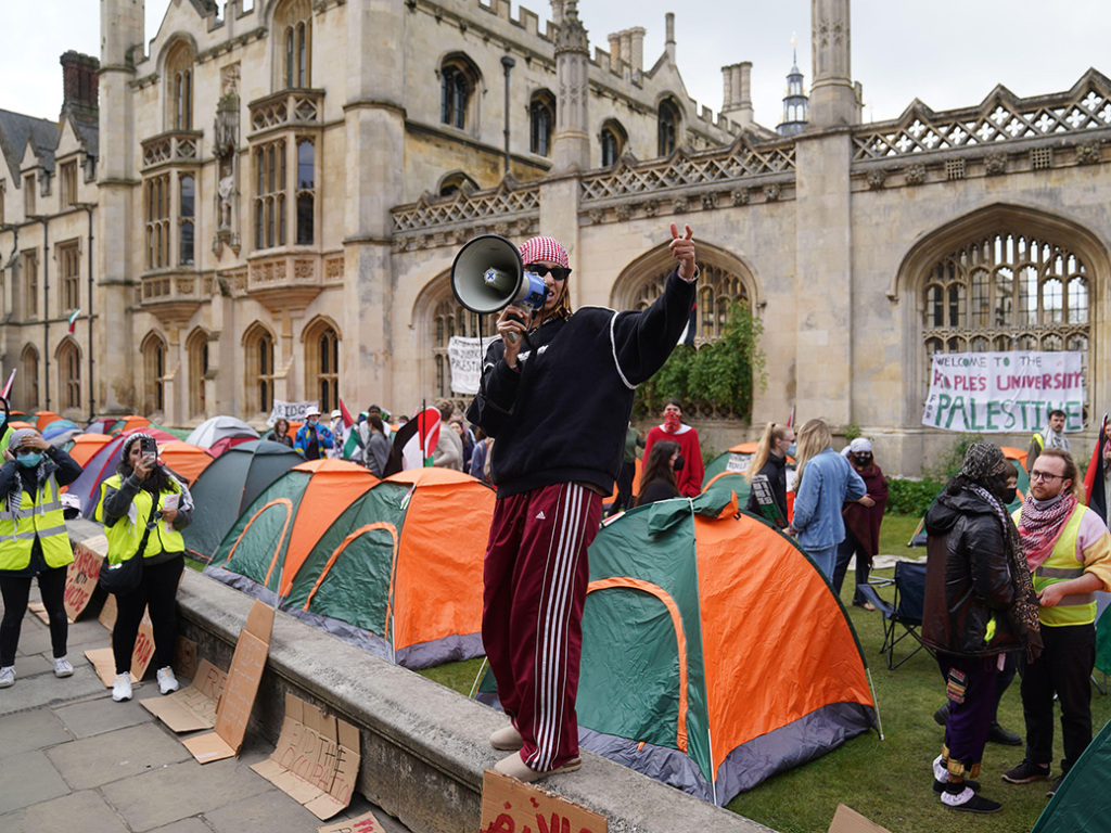 How the student Gaza protests went global - New Statesman