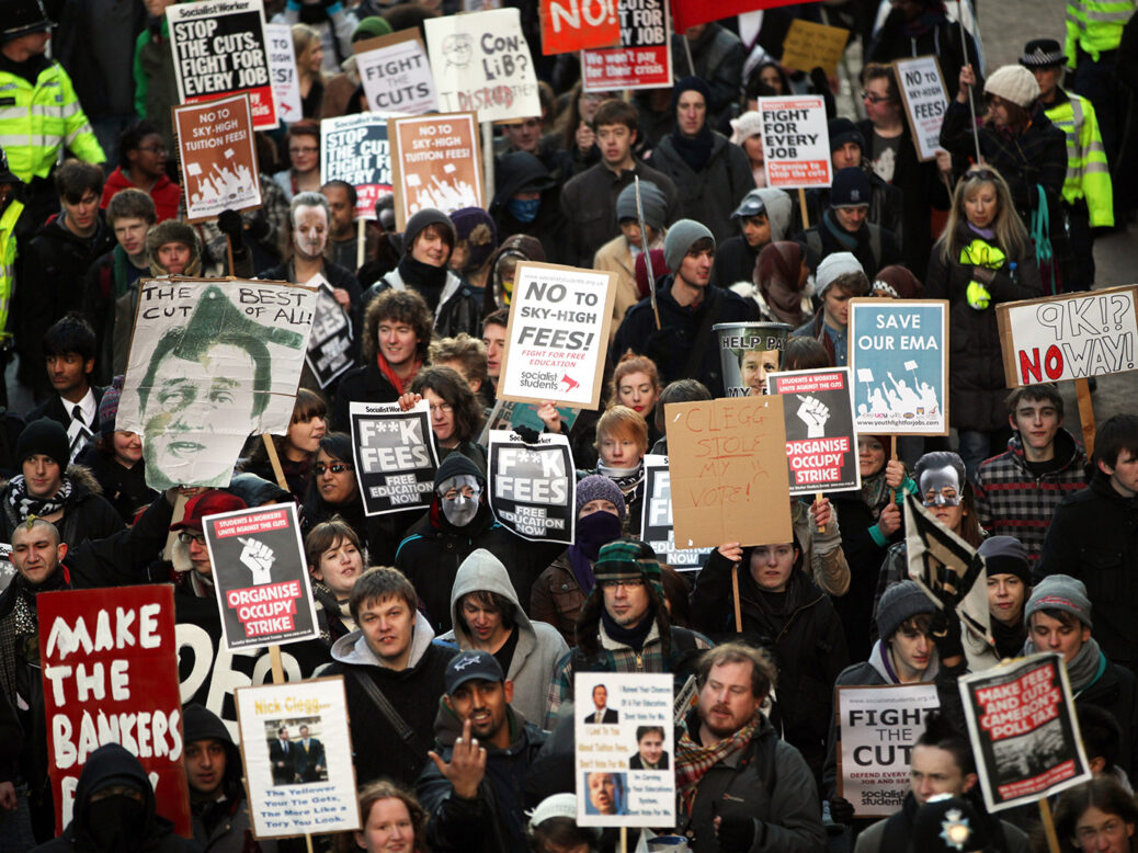 Bring back the spirit of the 2010 student fees protests - New Statesman